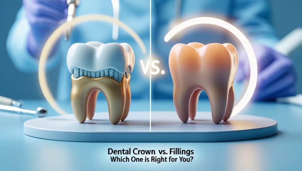 Dental Crowns vs. Fillings: Which One is Right for You?